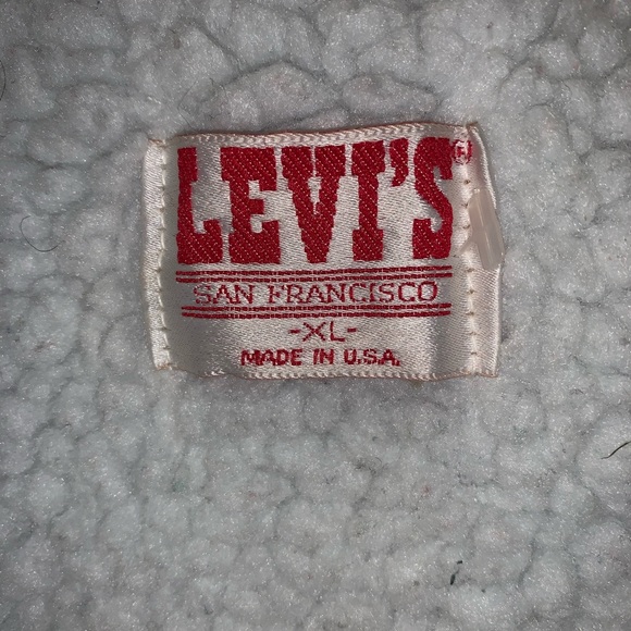 Levi's | Jackets & Coats | Vintage Levi Acid Wash Denim Jacket Red Tag ...